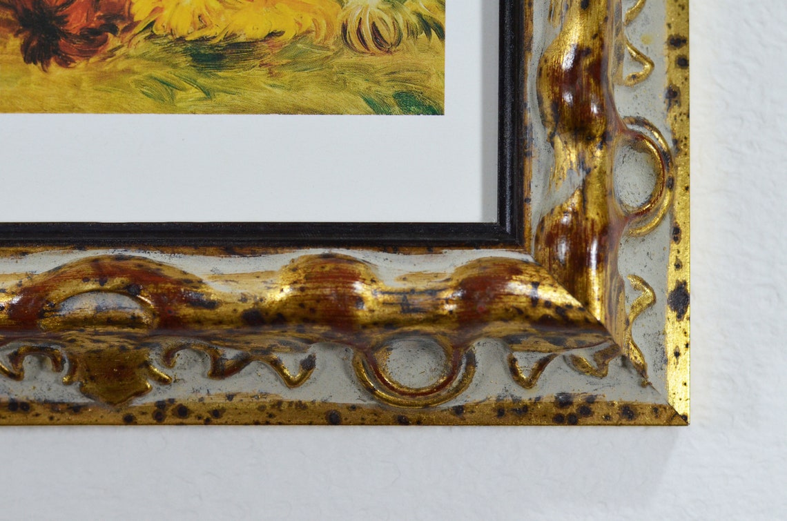 Relief Frame for painting poster.Custom Frames.Hand made 4x6 | Etsy