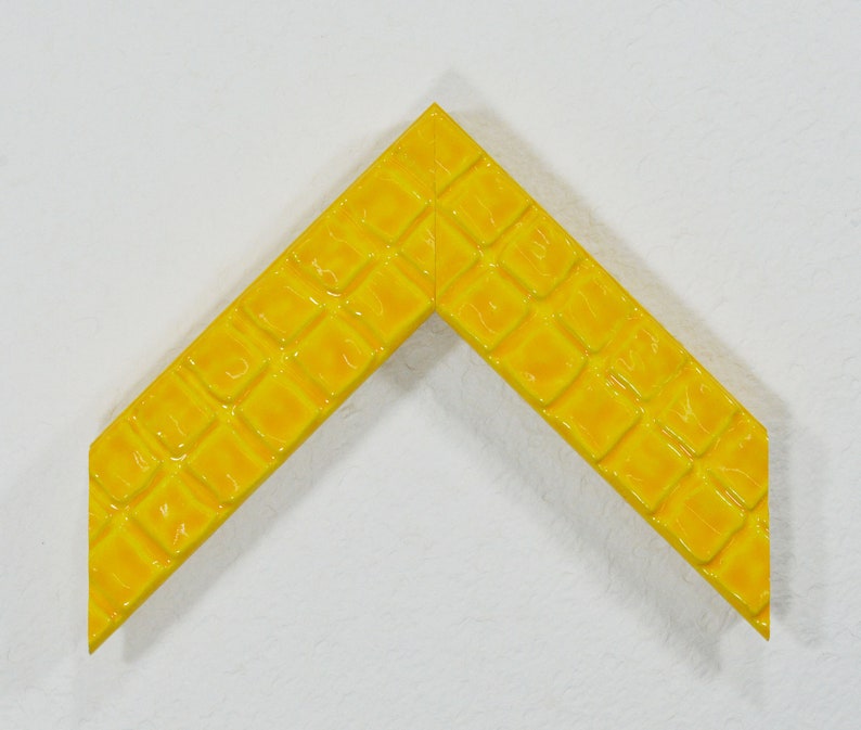 Yellow Wooden Frame for Art Deco Painting - Etsy