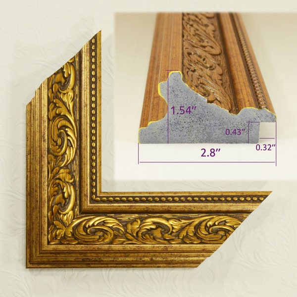 Ornate Gold Frames - Etsy