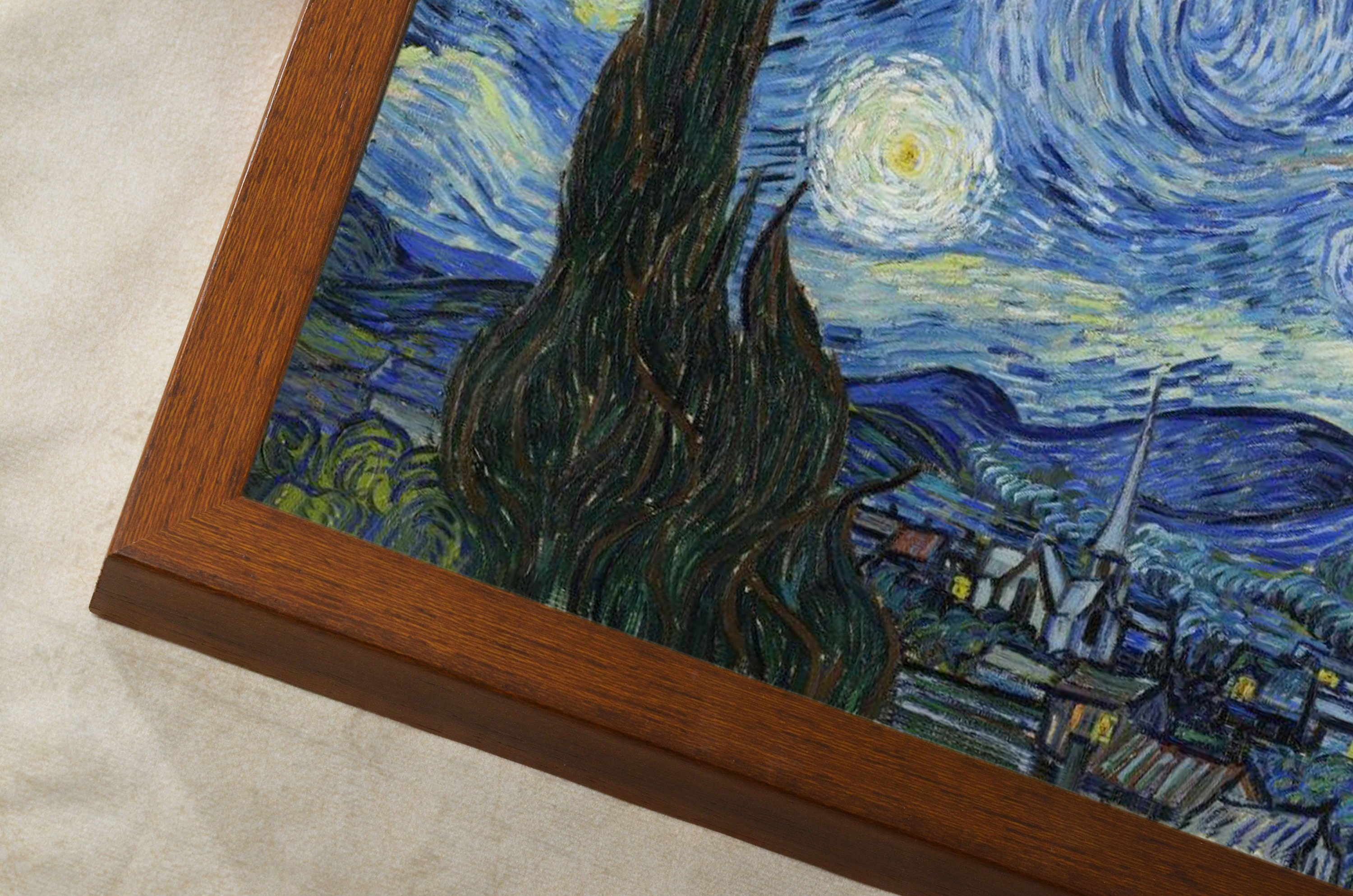 Starlight Night. Canvas print. Van Gogh 19x15 23x18 29x23 | Etsy