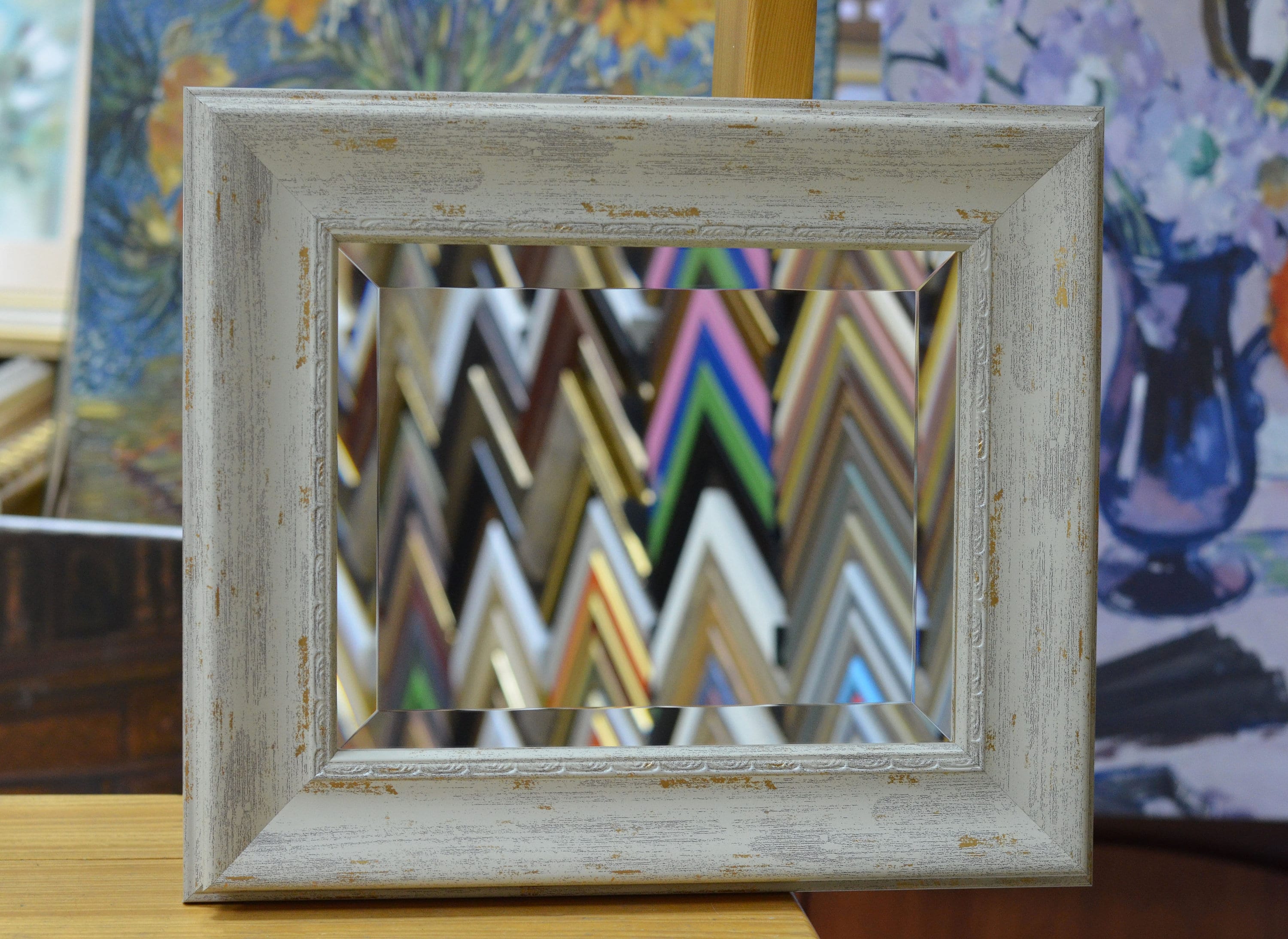 Wonderful Mirror with Facet in 8x10 frame 10x13 13x16 | Etsy