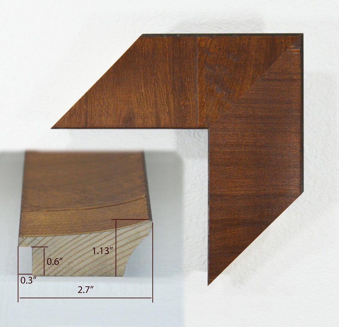 Wood Italian Veneer Frame for Paintings, Mirrors, Photos and ...