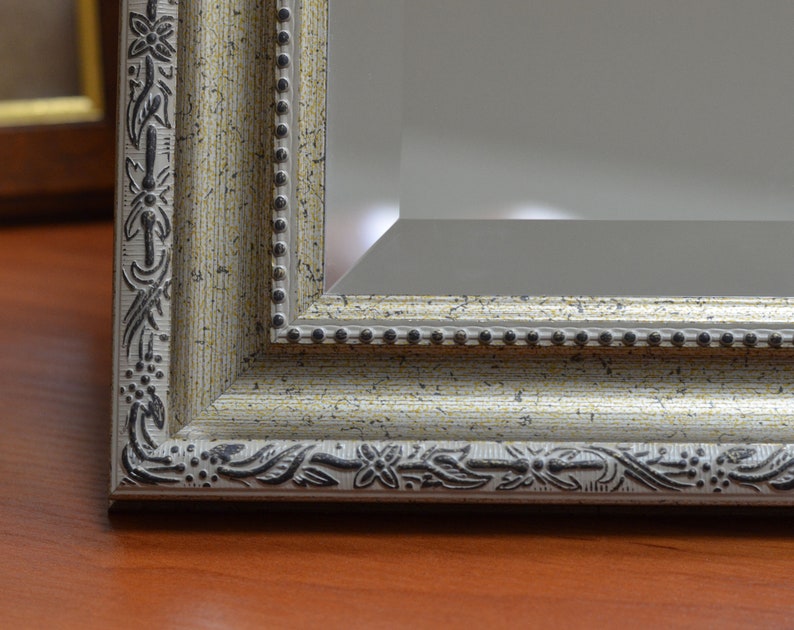 Mirror With Facet in Antique Frame 8x10 10x13 13x16 16x20 - Etsy