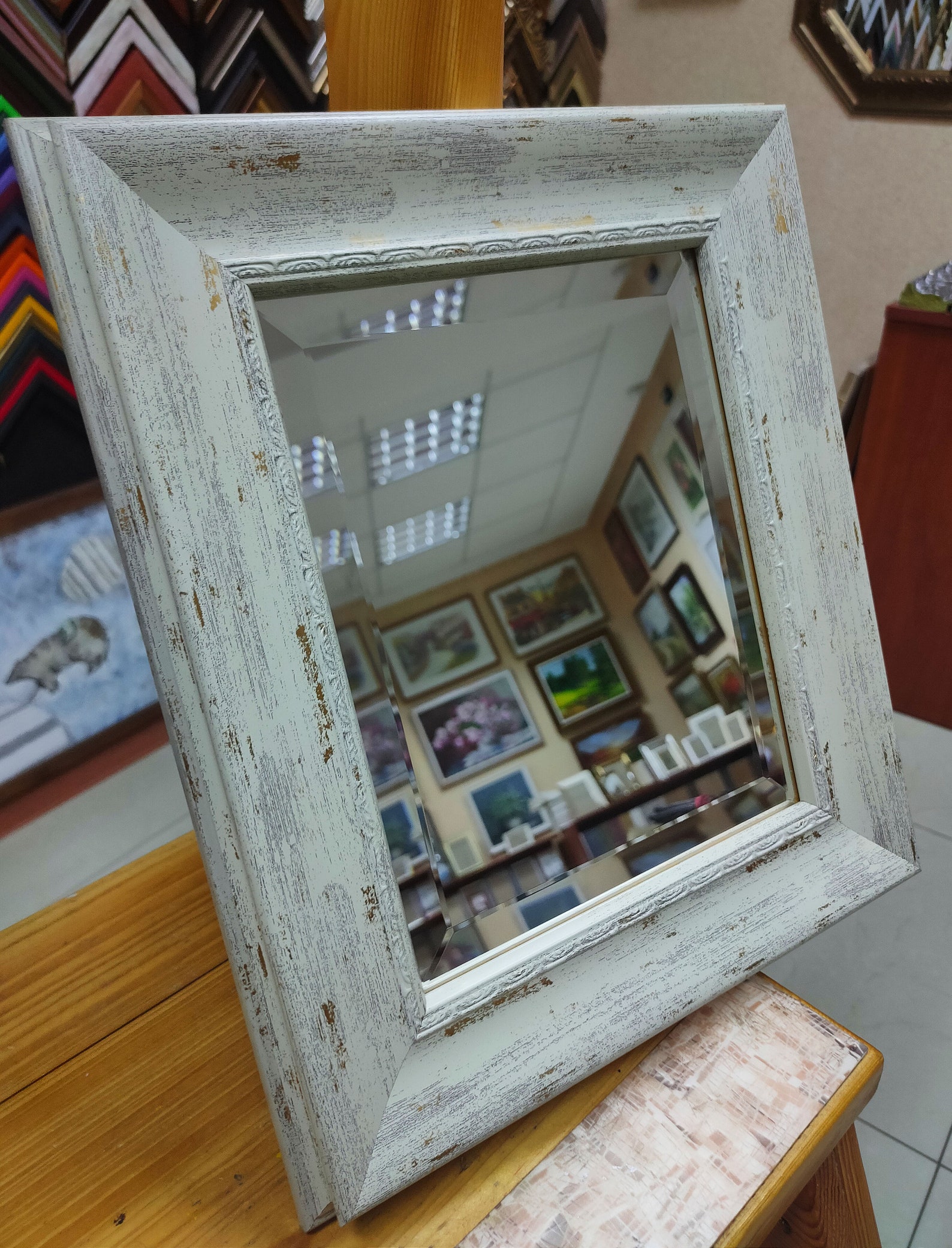 Wonderful Mirror With Facet in 8x10 Frame 10x13 13x16 - Etsy