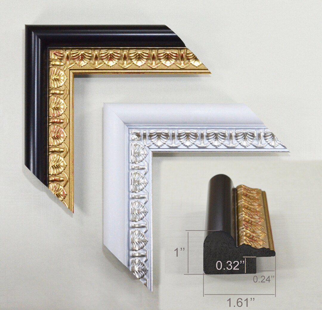 Photo, Picture Leaves Frame Design. Polystyrene Frame. - Etsy