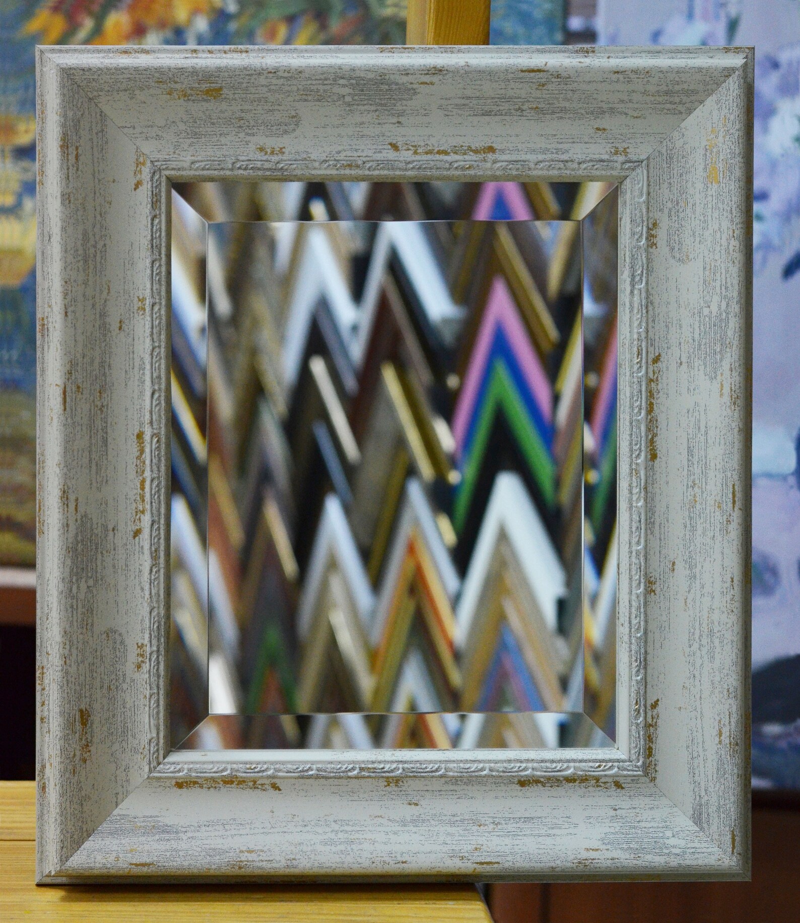Wonderful Mirror With Facet in 8x10 Frame 10x13 13x16 - Etsy