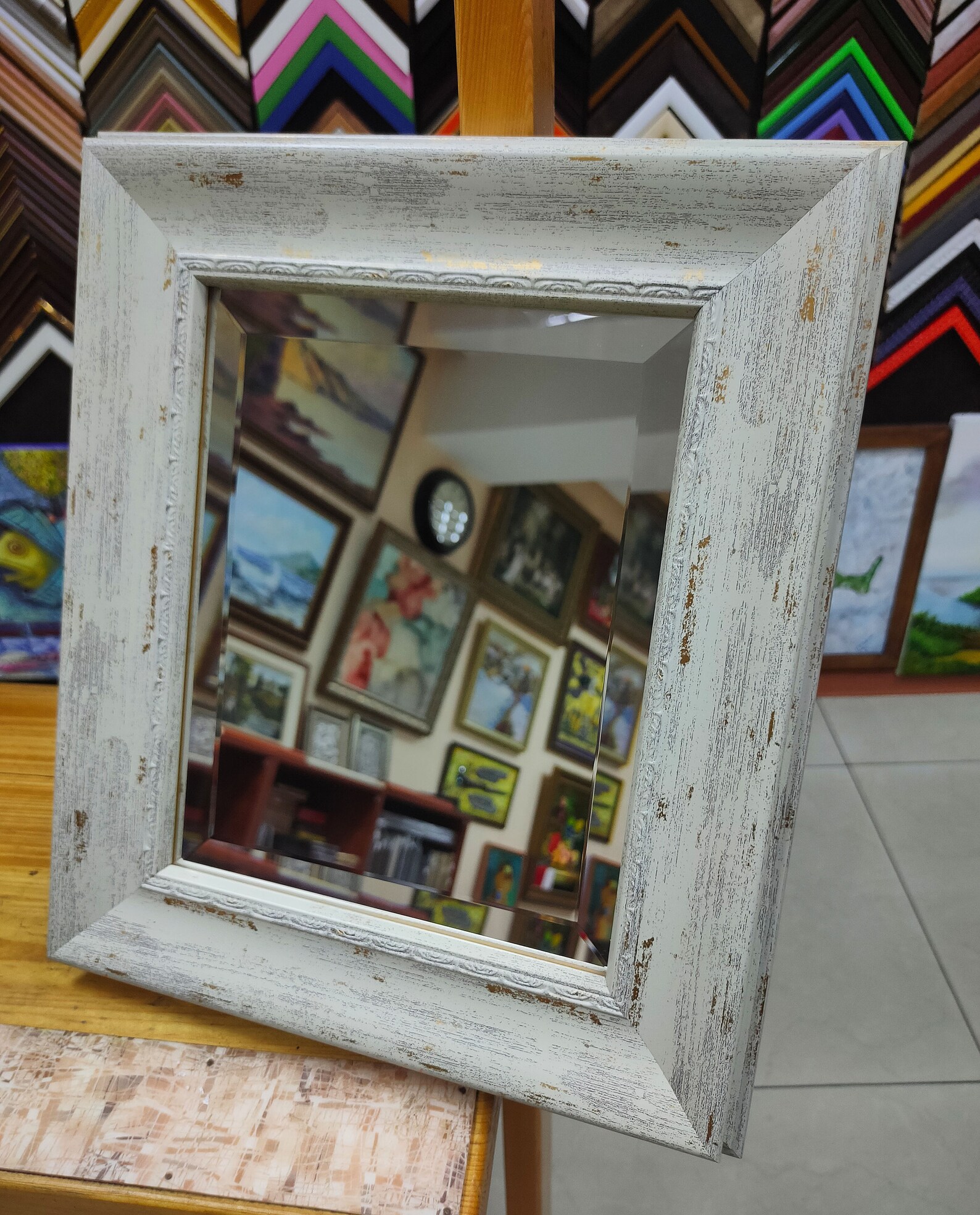 Wonderful Mirror With Facet in 8x10 Frame, 10x13, 13x16, 16x20, 20x24 ...