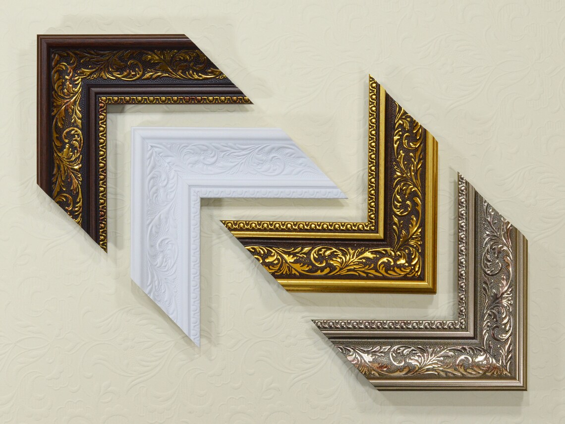 Picture Frame Classic 2.2 Inches Wide. | Etsy