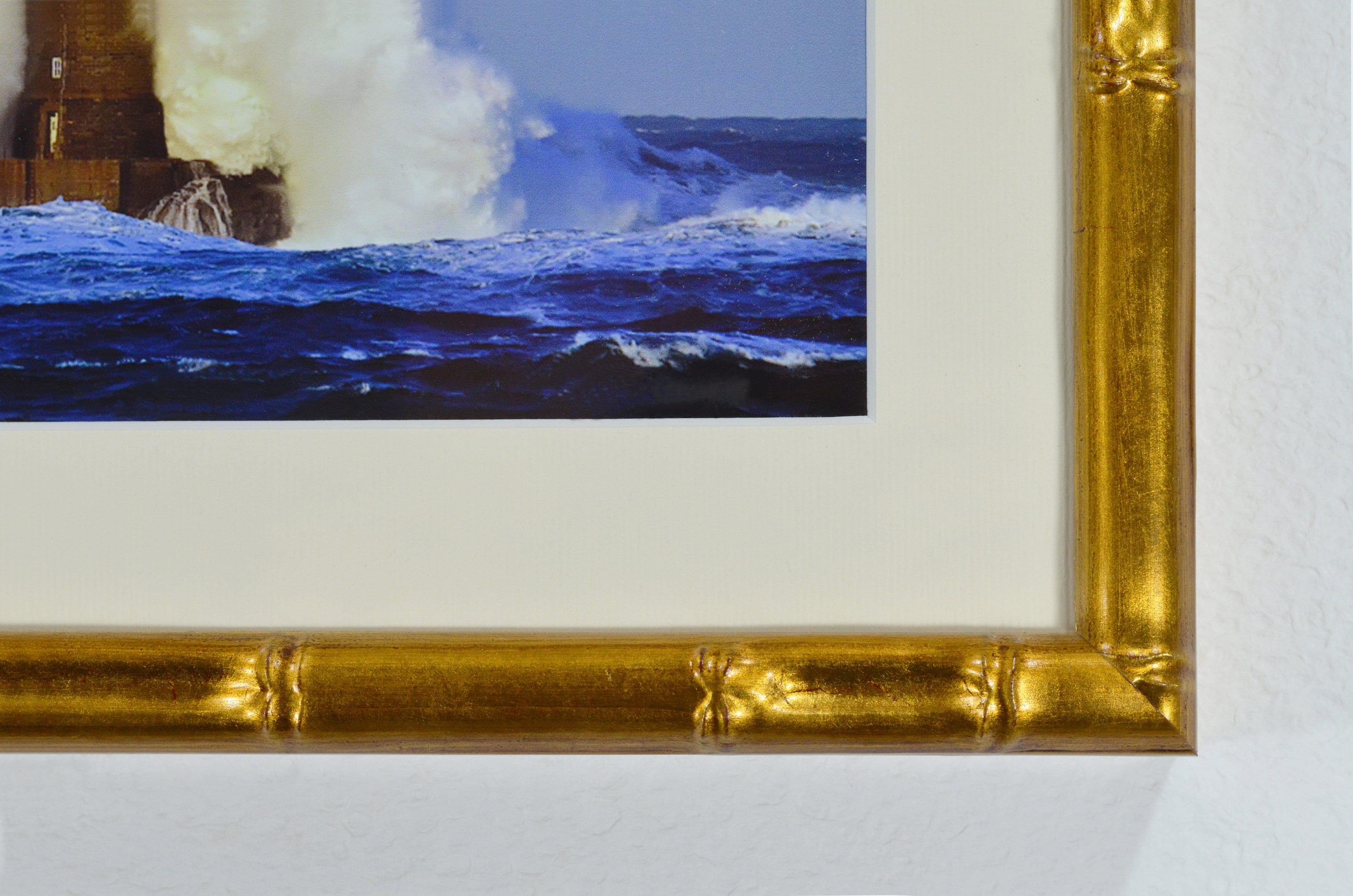 Bamboo Frame With Mat. Custom Frame and Mat - Etsy