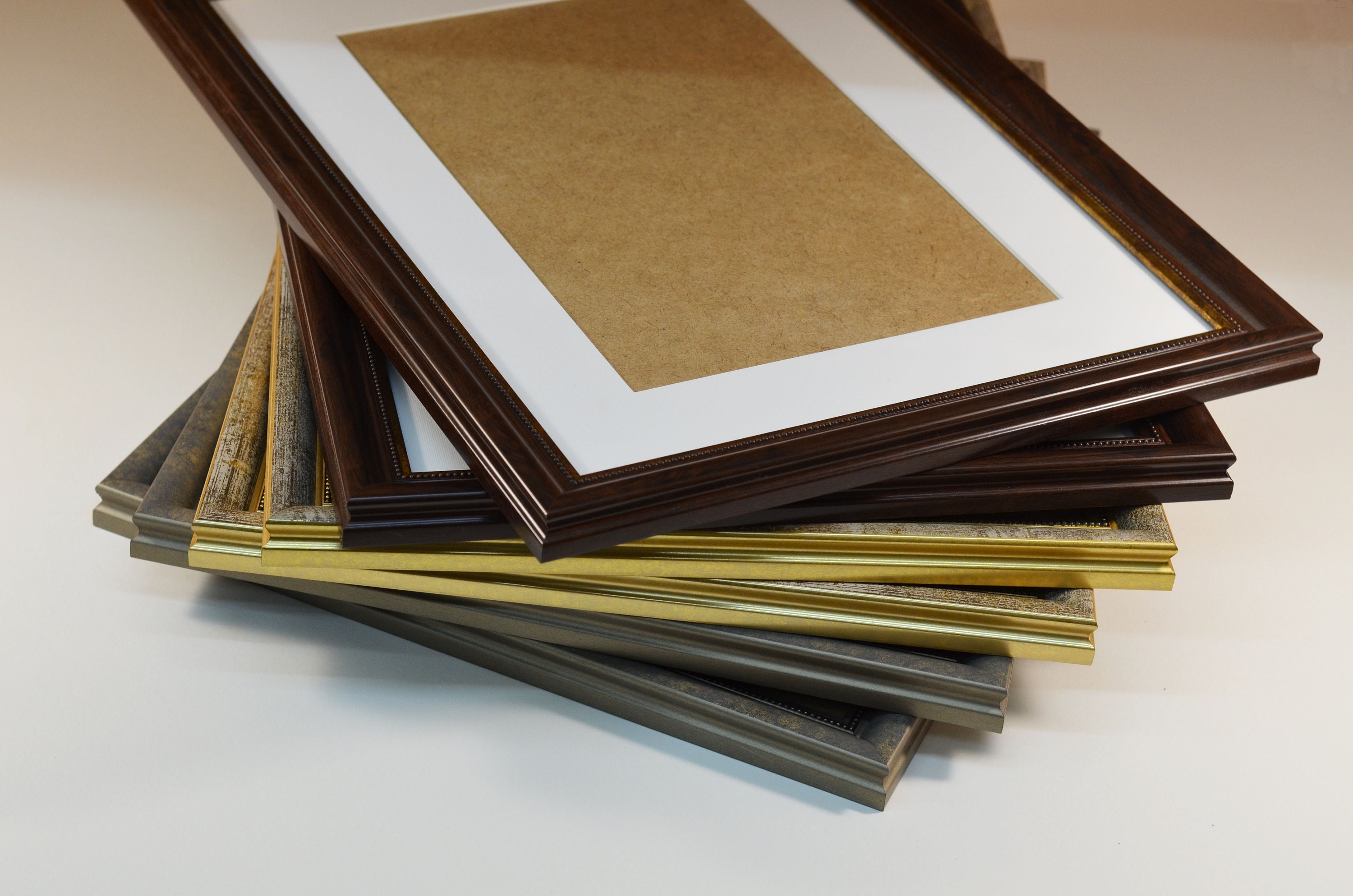 Photo Frames complete with passepartout Mat for Wall | Etsy