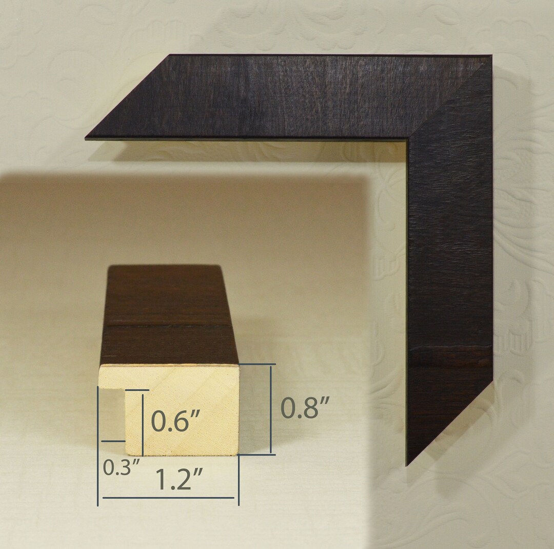 Brown Veneer Frame 1.2 Inches Wide - Etsy