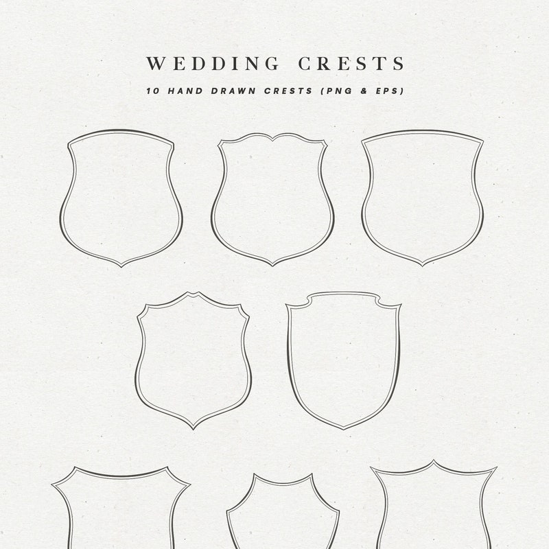 Line Drawing Crest Png - Etsy