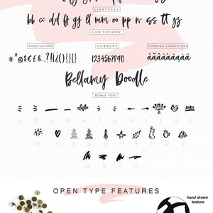 Handwritten Font Calligraphy Font for Procreate Script Font - Etsy