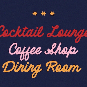 Retro Script Font, Monoline Vintage Cursive Font, Cricut Font, Procreate Font, Canva Font - Etsy