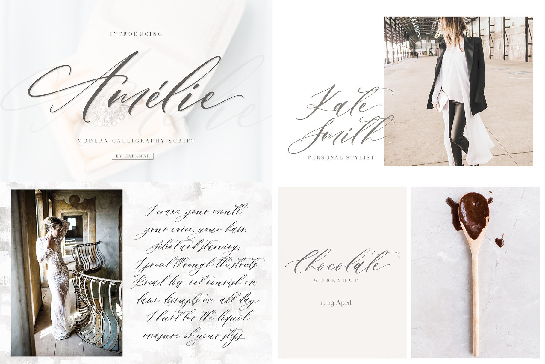 The Modern Calligraphy Font Bundle Wedding Font Handwriting - Etsy UK