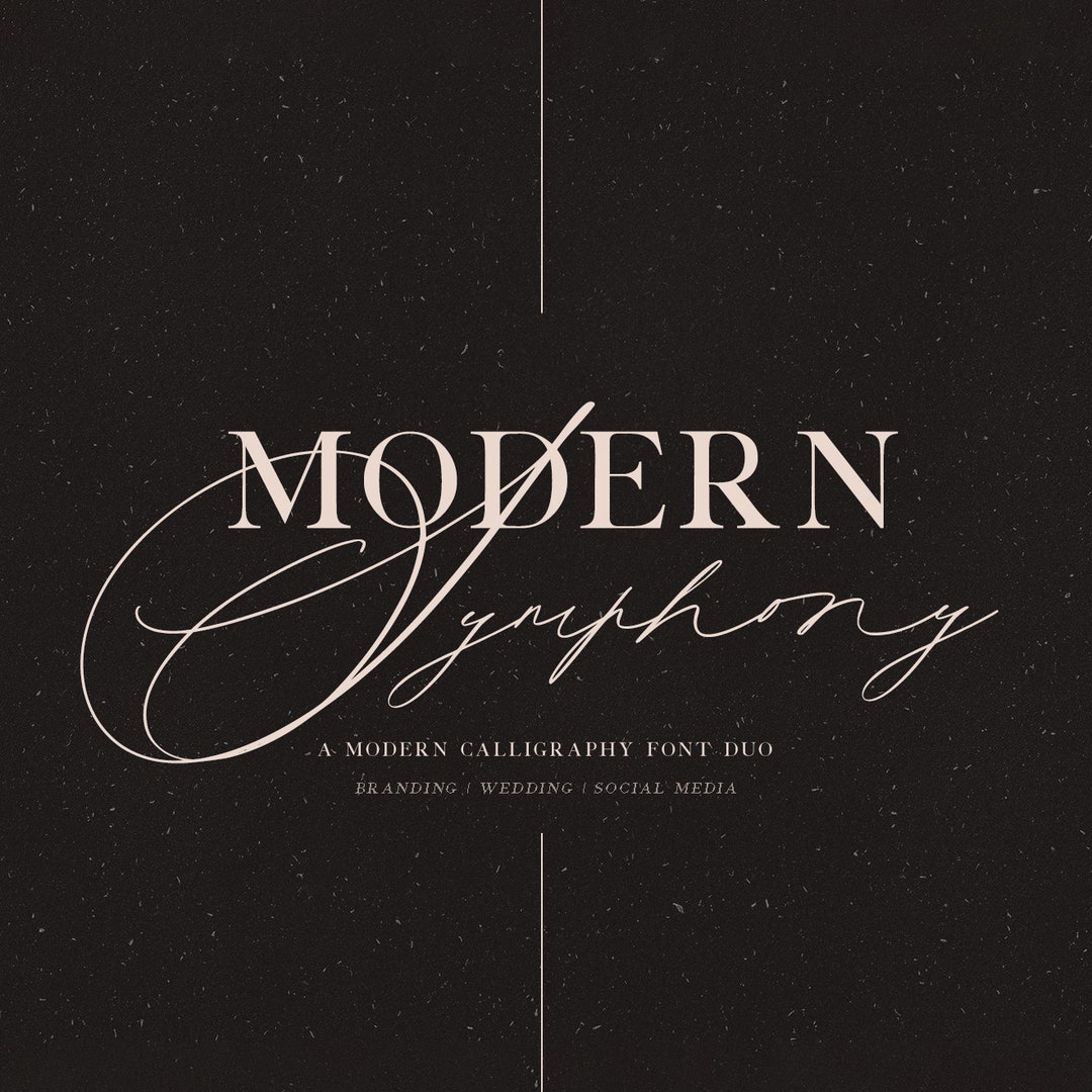 Calligraphy Font Duo, Wedding and Script Font, Sans Serif & Handwriting ...