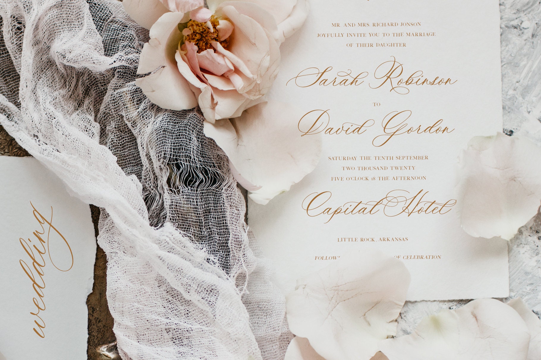 Calligraphy Font, Handwritten Font, Wedding Font for Invitations ...