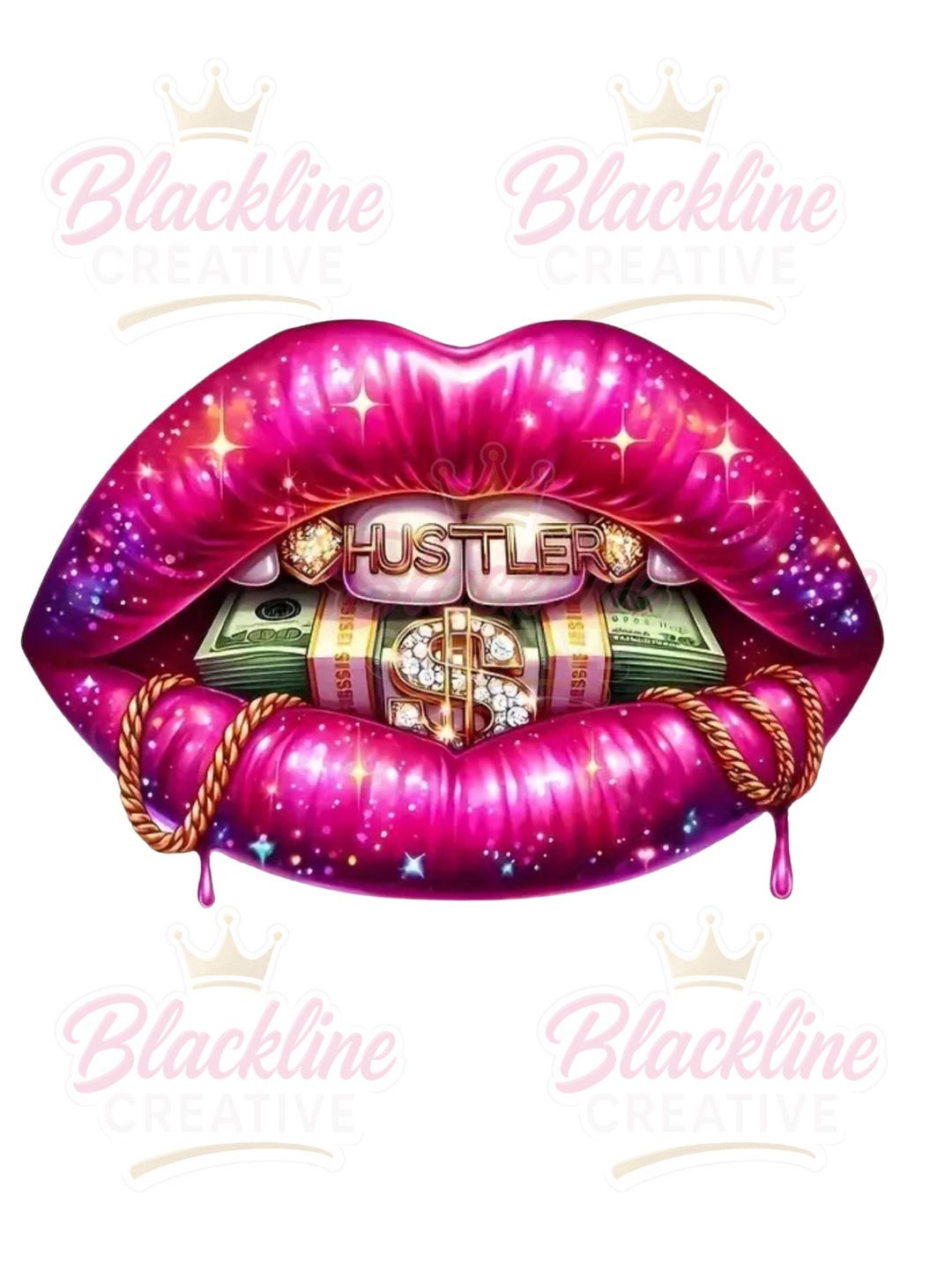 Lips PNG Money Lips Bank Roll Clip Art Dollar Bill Lips Money Female ...