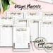 Printable Design Planner | Digital Planner | Room Makeover Project ...