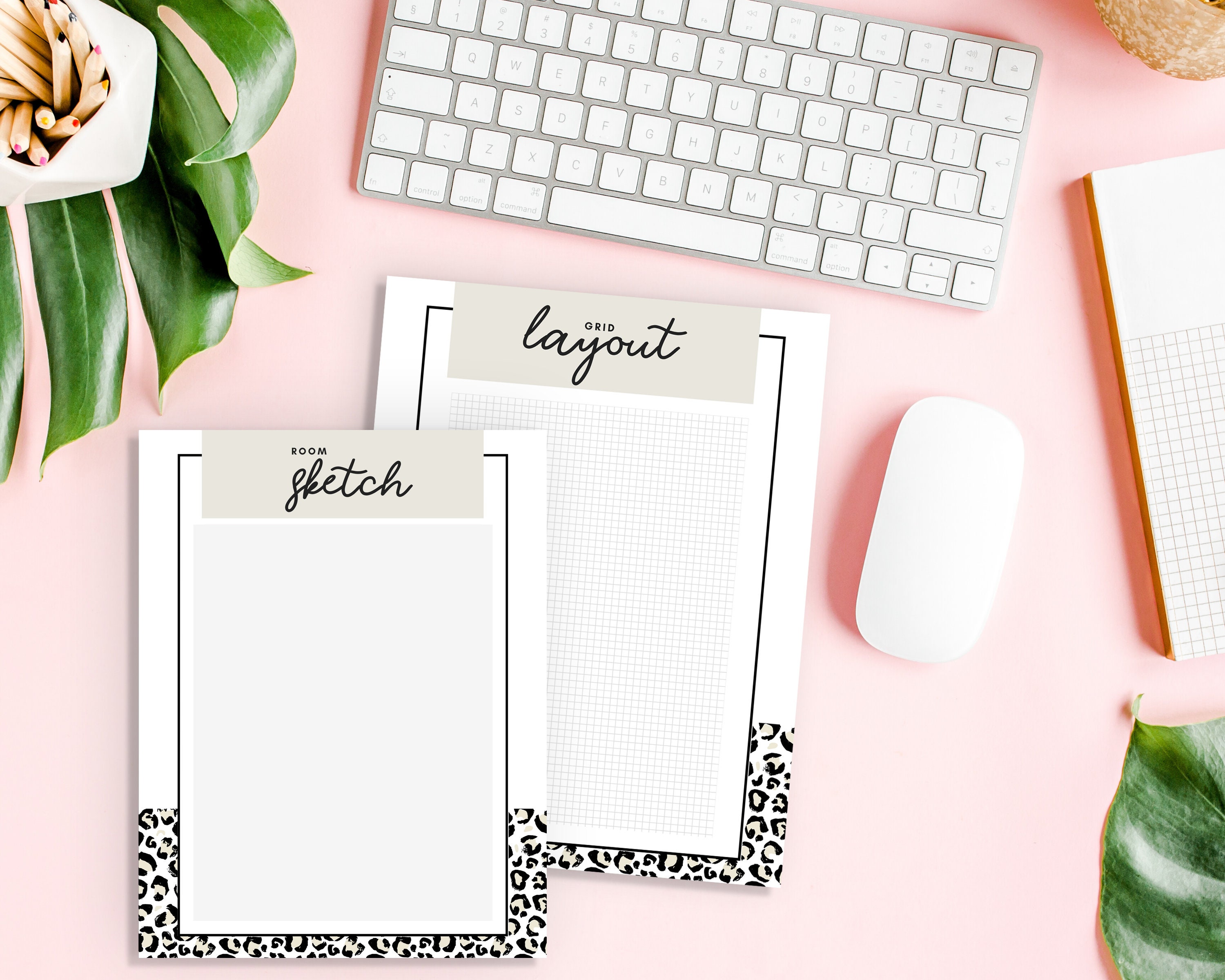Printable Design Planner | Digital Planner | Room Makeover Project ...