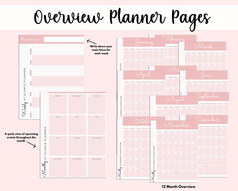 The Ultimate Planner & Positivity Journal | Digital Planners ...