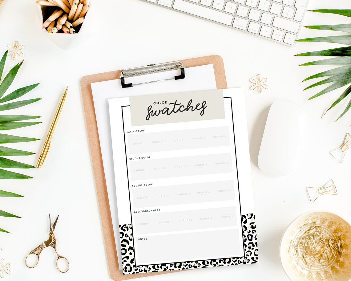 Printable Design Planner Digital Planner Room Makeover | Etsy