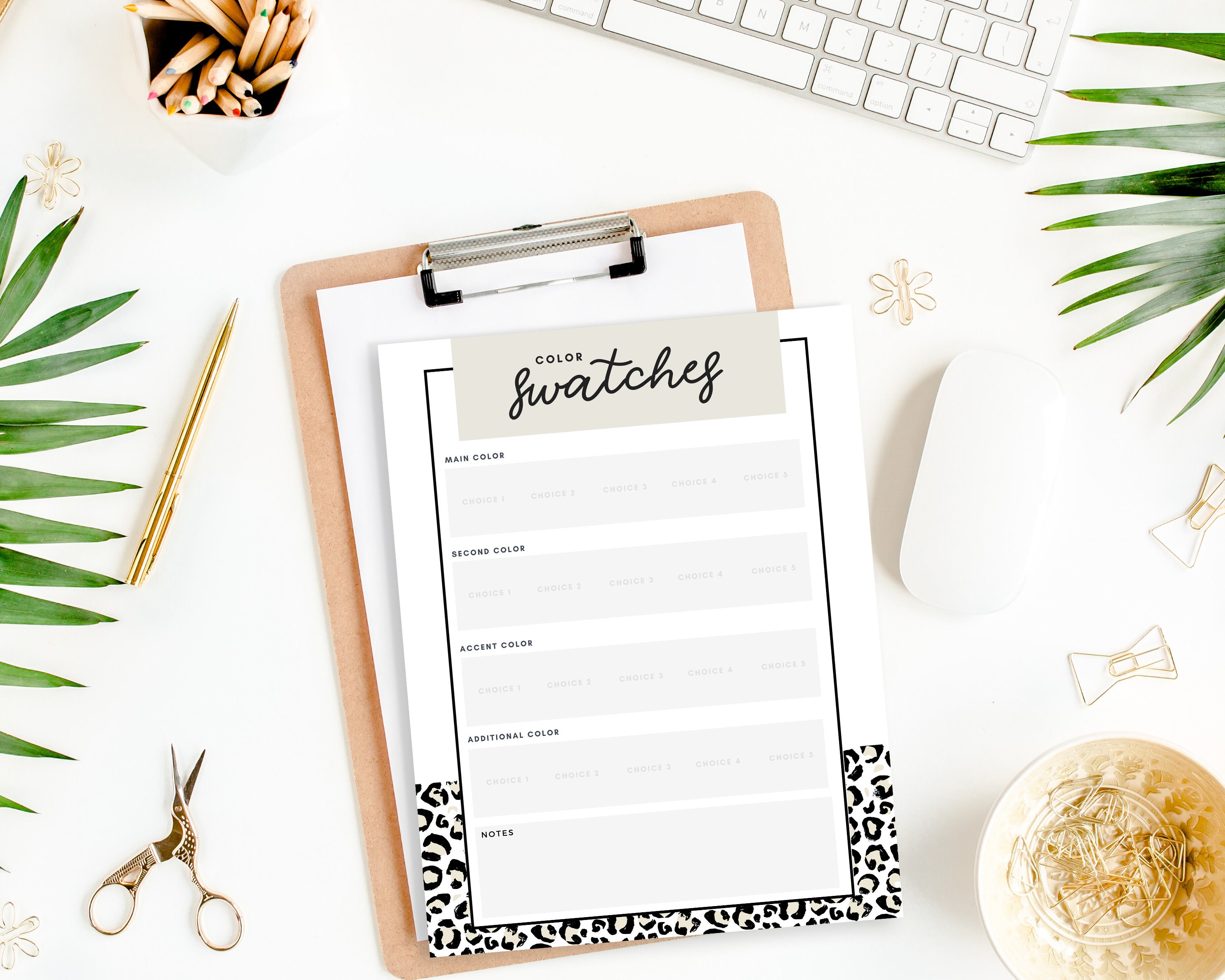 Printable Design Planner | Digital Planner | Room Makeover Project ...