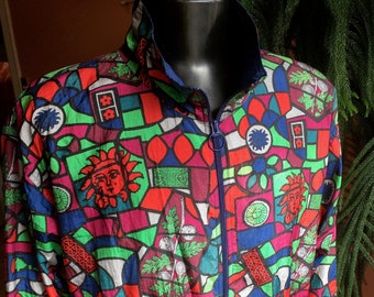 Colorful Track Jacket - Etsy