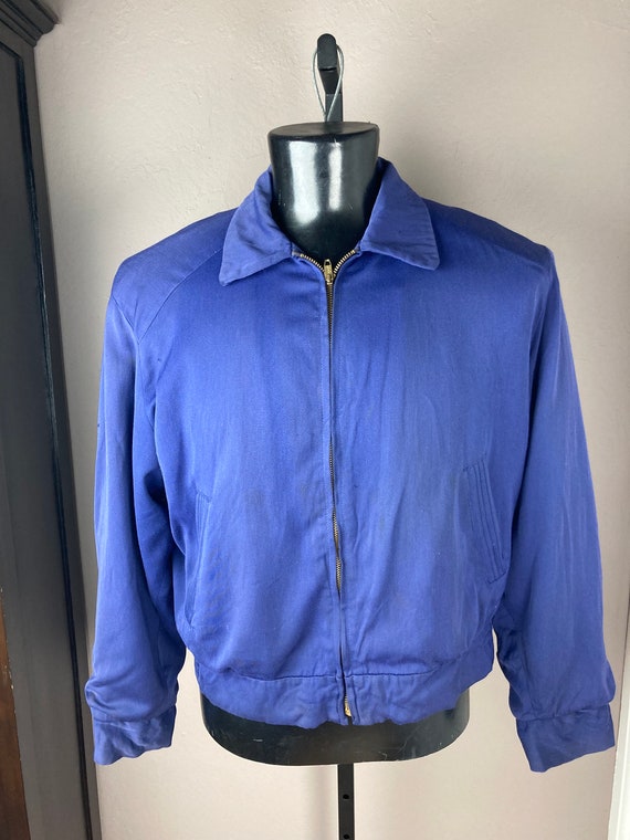 1950s Rayon Gabardine Rockabilly Jacket - Ricky Jacke… - Gem