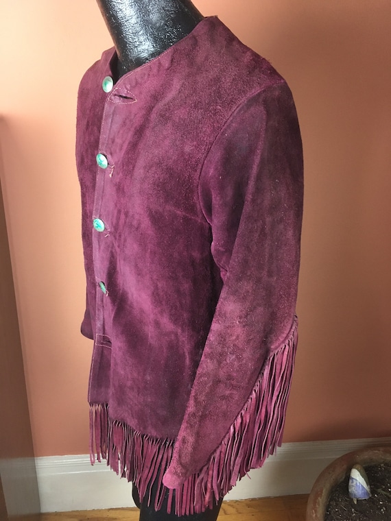 1960s East West Musical Instruments Burgundy Mens Sue… - Gem