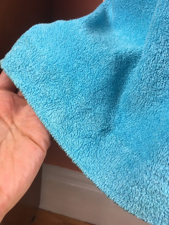 1960s / 1970s Frog Themed Stretch Terry Cloth Dress -… - Gem