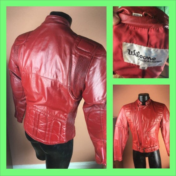Wilsons leather mens red - Gem Wilsons leather mens red - Gem