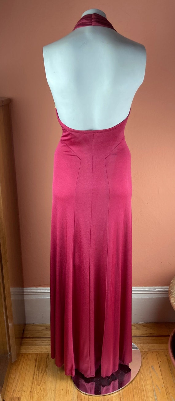 1970s Deco Style Foxy Lady Dress - XS - As is - Gem