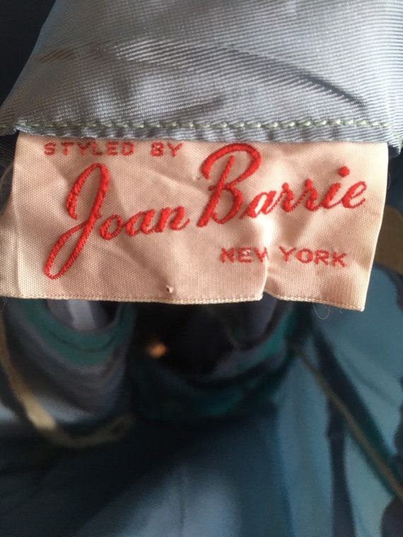 1950s/1960s Joan Barrie Silk Chiffon Party Dress - Si… - Gem