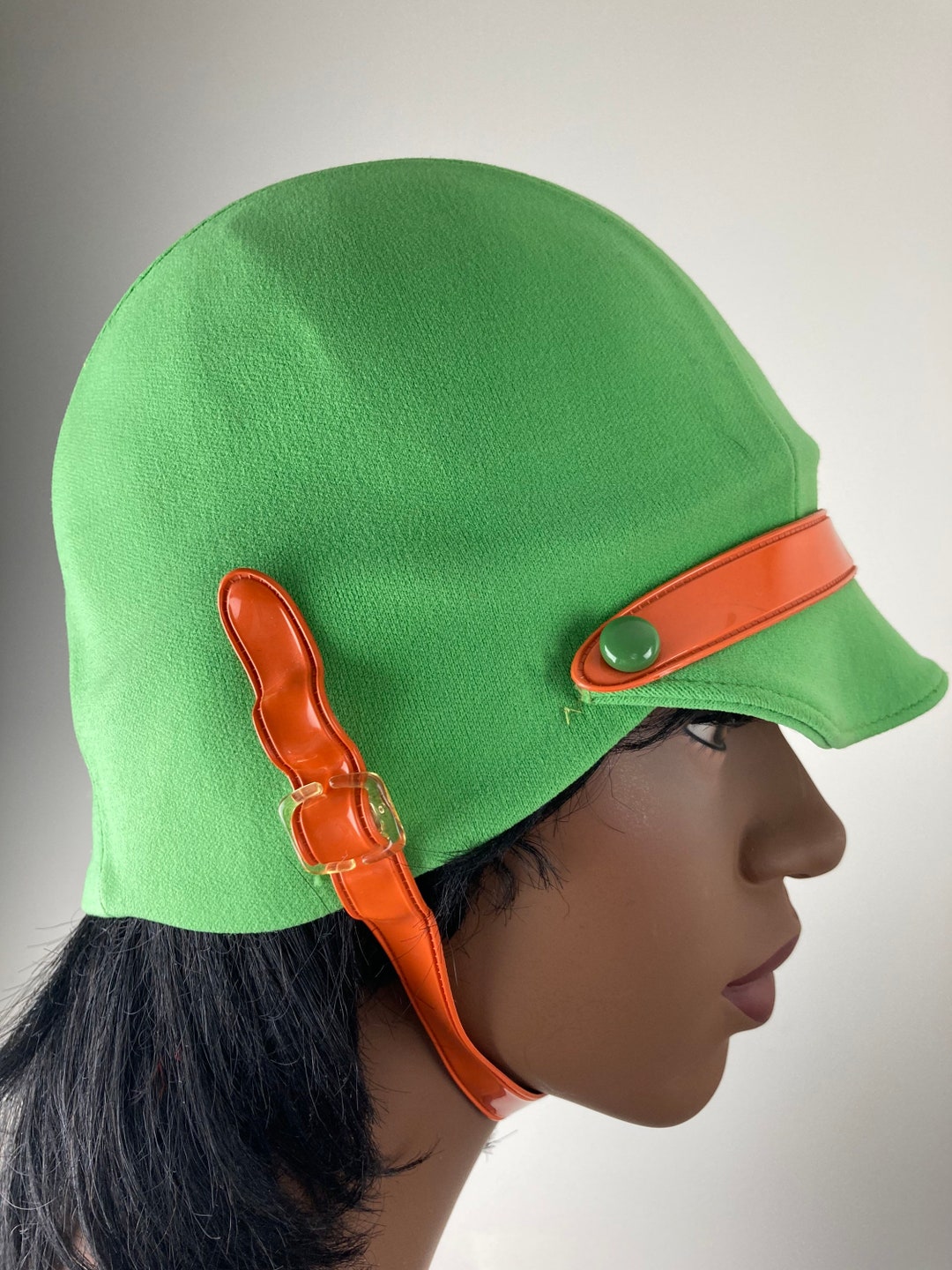 Rare 1960s Green Mod Swim Cap - Kleinerts Swim Cap - Etsy