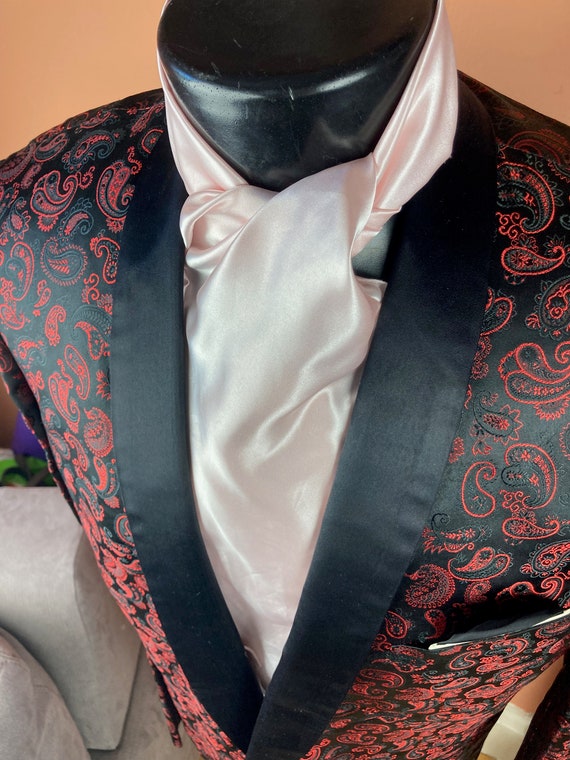 1960s Silk Brocade Dinner Jacket - Custom Made Rat Pa… - Gem