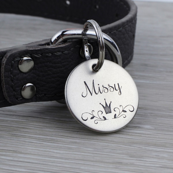 Princess Dog Tag - Etsy