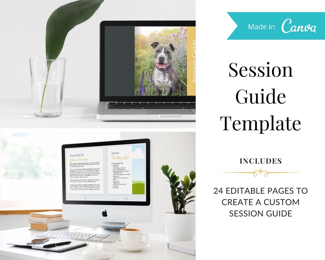 Session Guide Template for Photographers - Etsy
