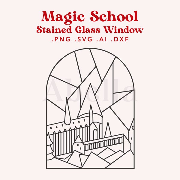 Magic School Svg - Etsy