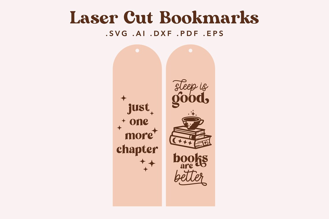 Bookmarks SVG FILE, Bookmarks Laser Cut File, Book Lover Files, Cut ...