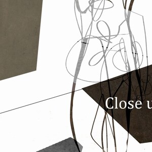 Human Figure Line Drawing on Abstract Background, Male Figure Printable ...