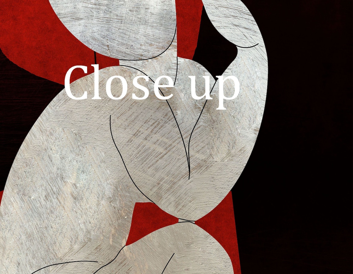 Modern Abstract Minimalist Human Figure Printable Drawing Art - Etsy