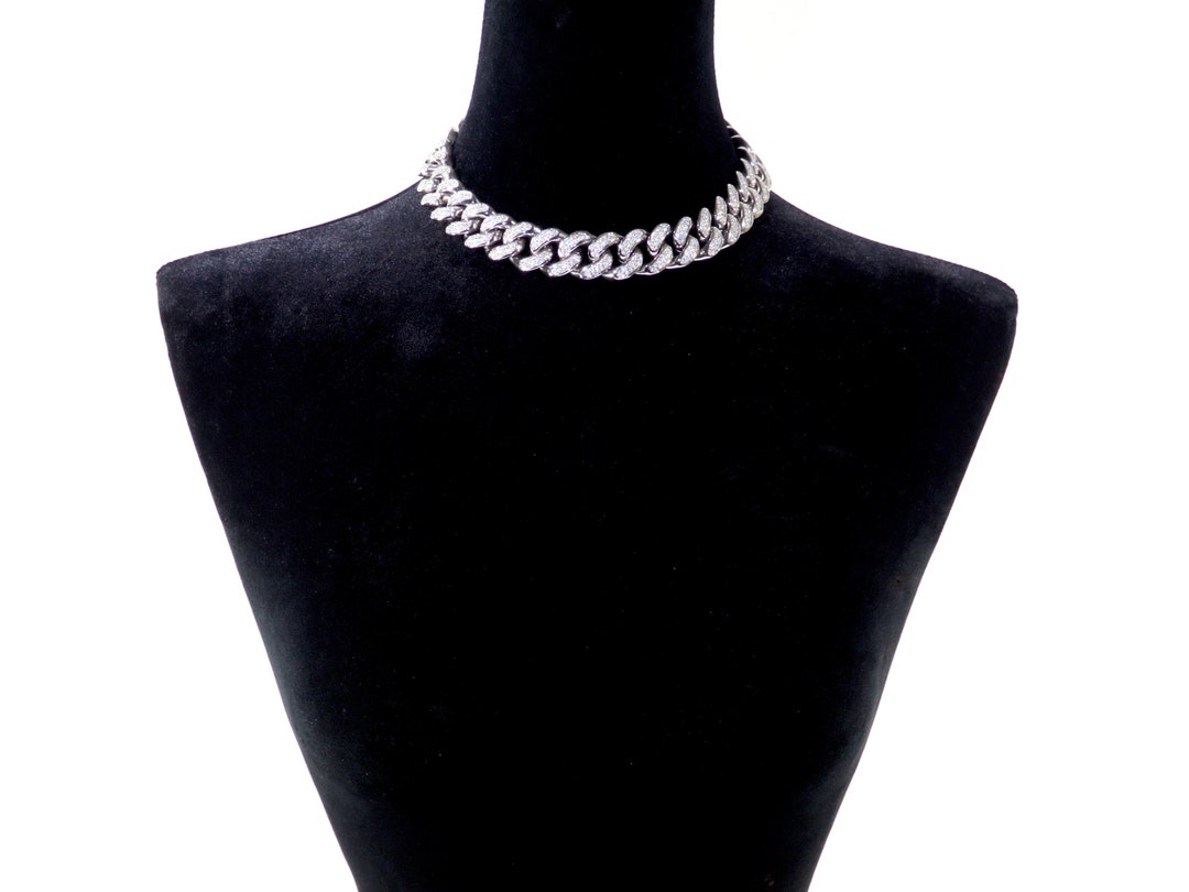 Tikoonz Iced Out 316L Titanium 20mm Cuban Link Chain - Etsy