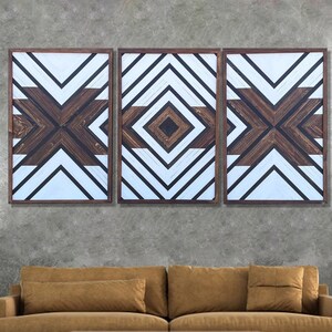 Native Wood Wall Art Modern Vintage Wood Wall Art Rustic Wood Wall Art ...