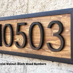 House Number Plaque House Numbers House Number Sign Address | Etsy