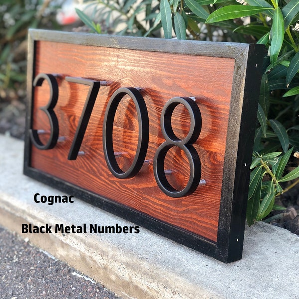 House Number Plaque - Etsy