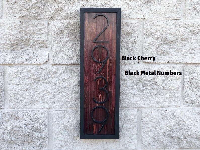 Modern Address Sign Address Sign Metal Address Sign - Etsy