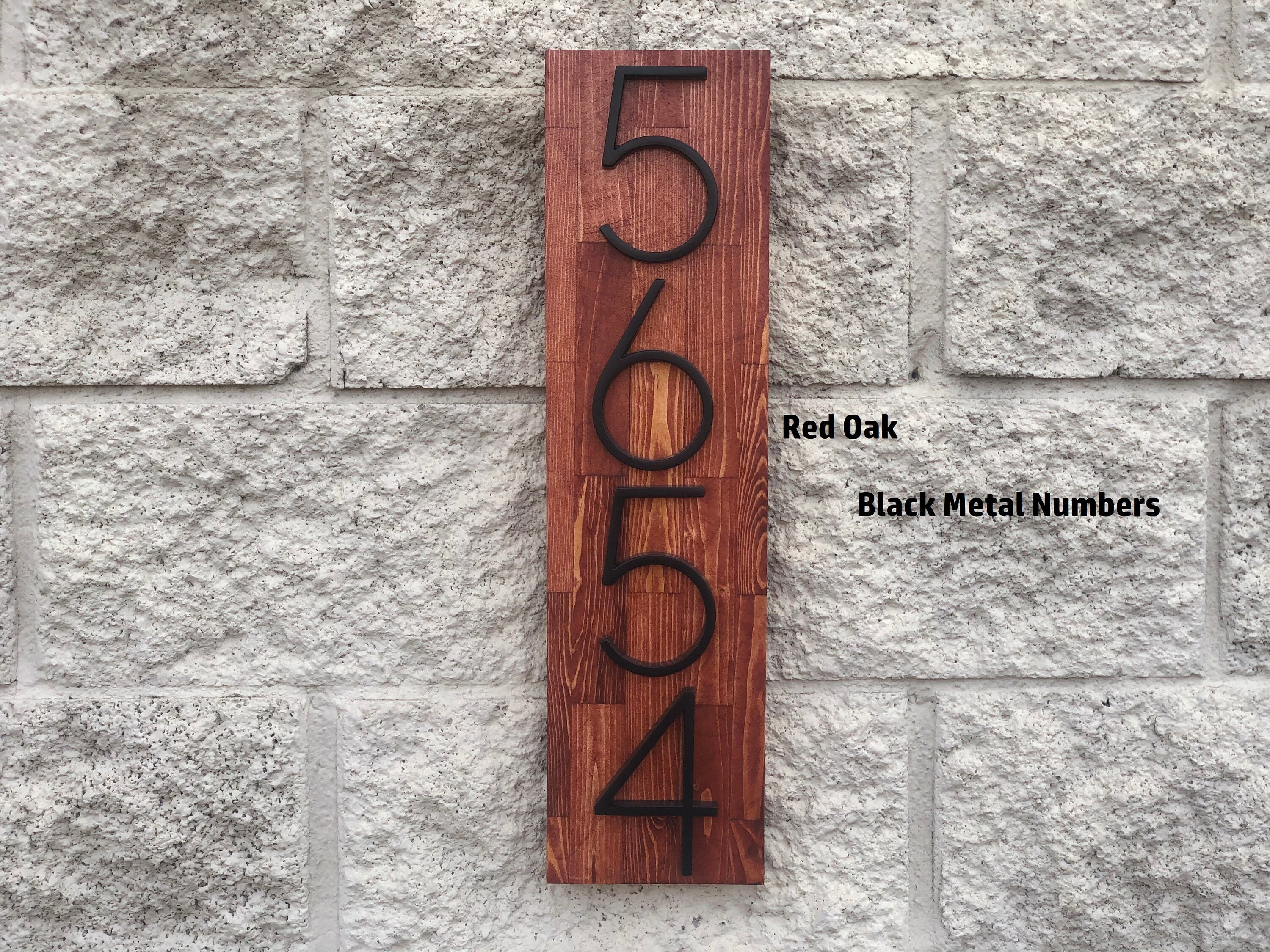 House Number Plaque House Numbers Housewarming Gift House | Etsy