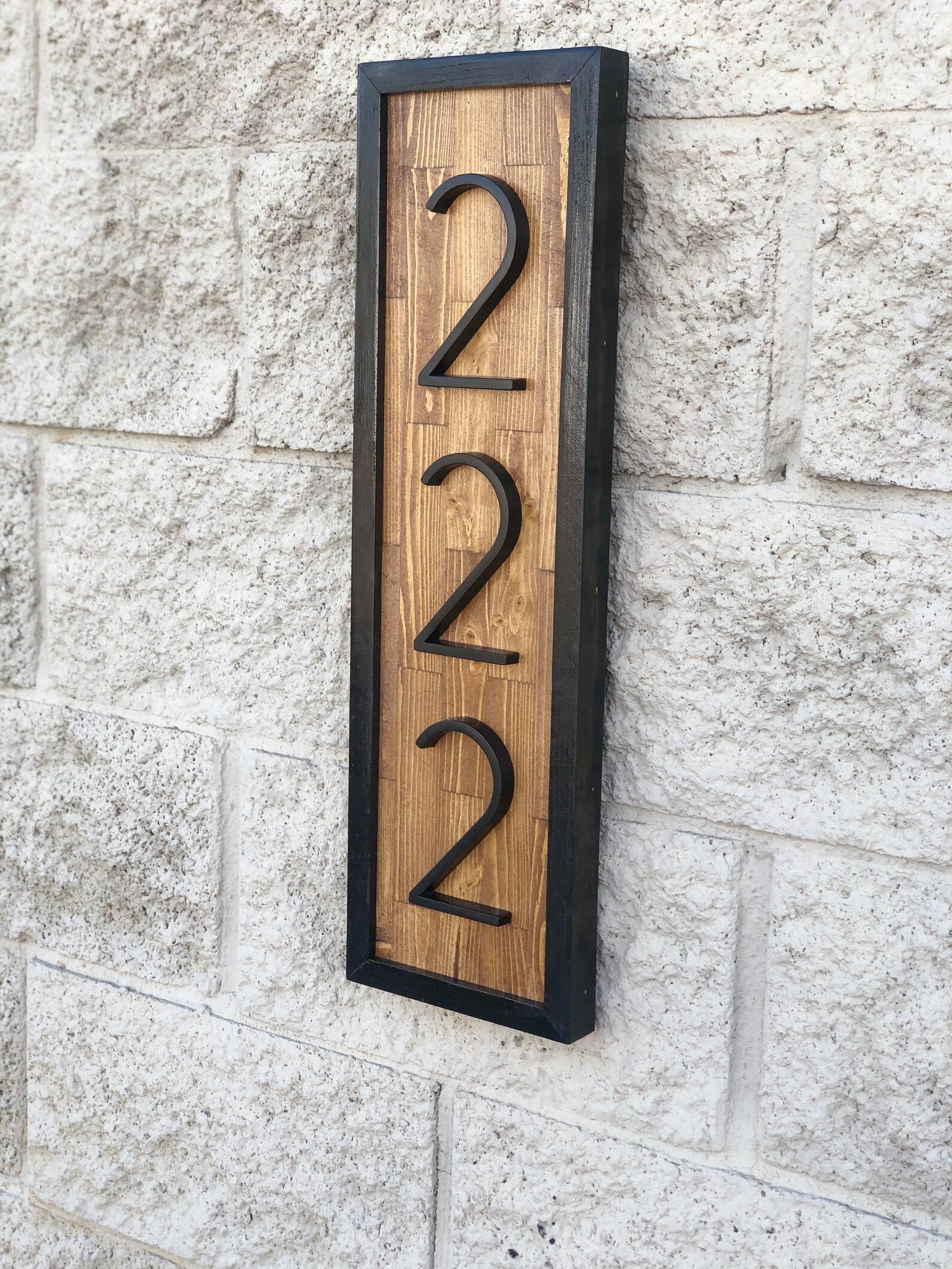 Modern address sign address sign metal address sign | Etsy
