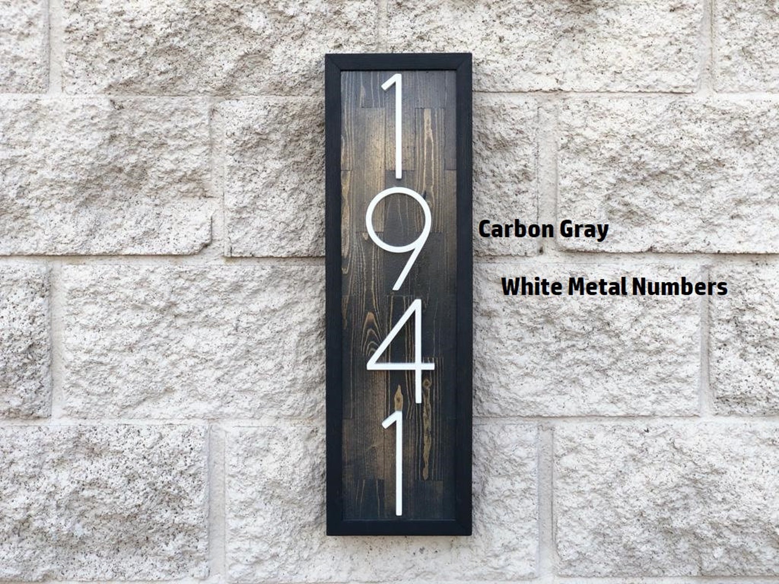 House Numbers Vertical, Vertical House Numbers, House Numbers Vertical ...